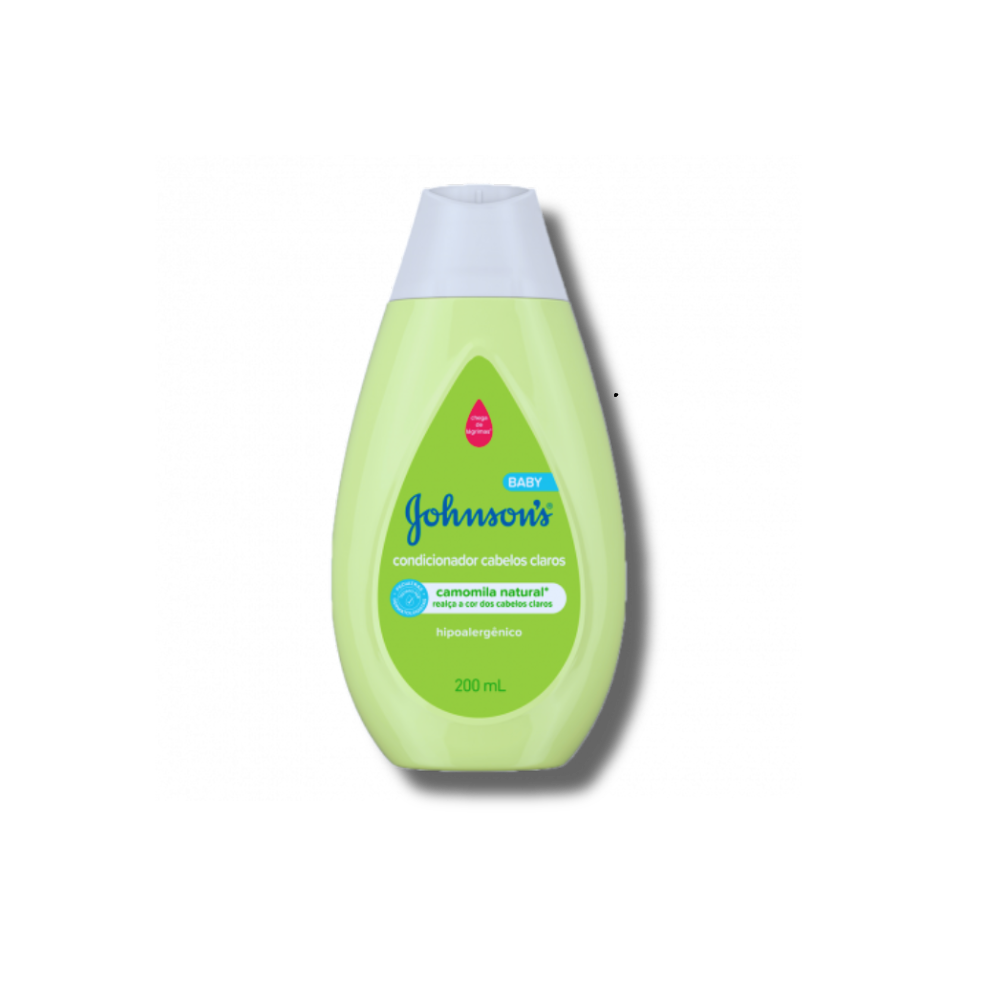 Condicionador Johnsons Baby Cabelos Claros 200ml - JN Fraldas