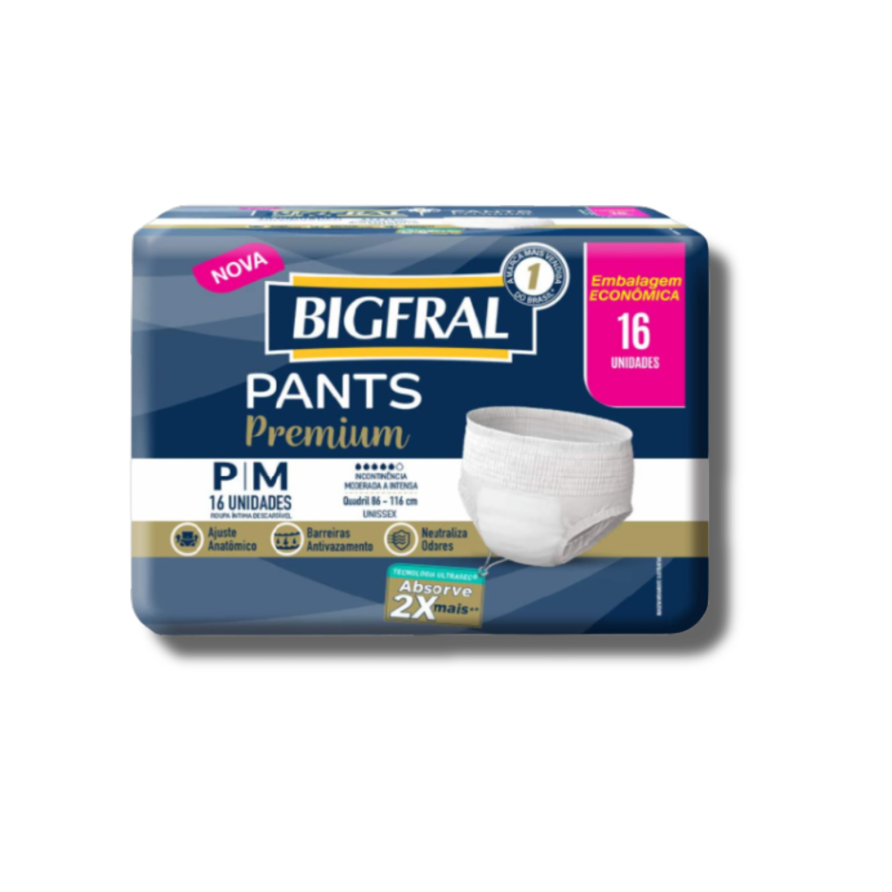 Roupa Íntima BigFral Pants Premium - JN Fraldas