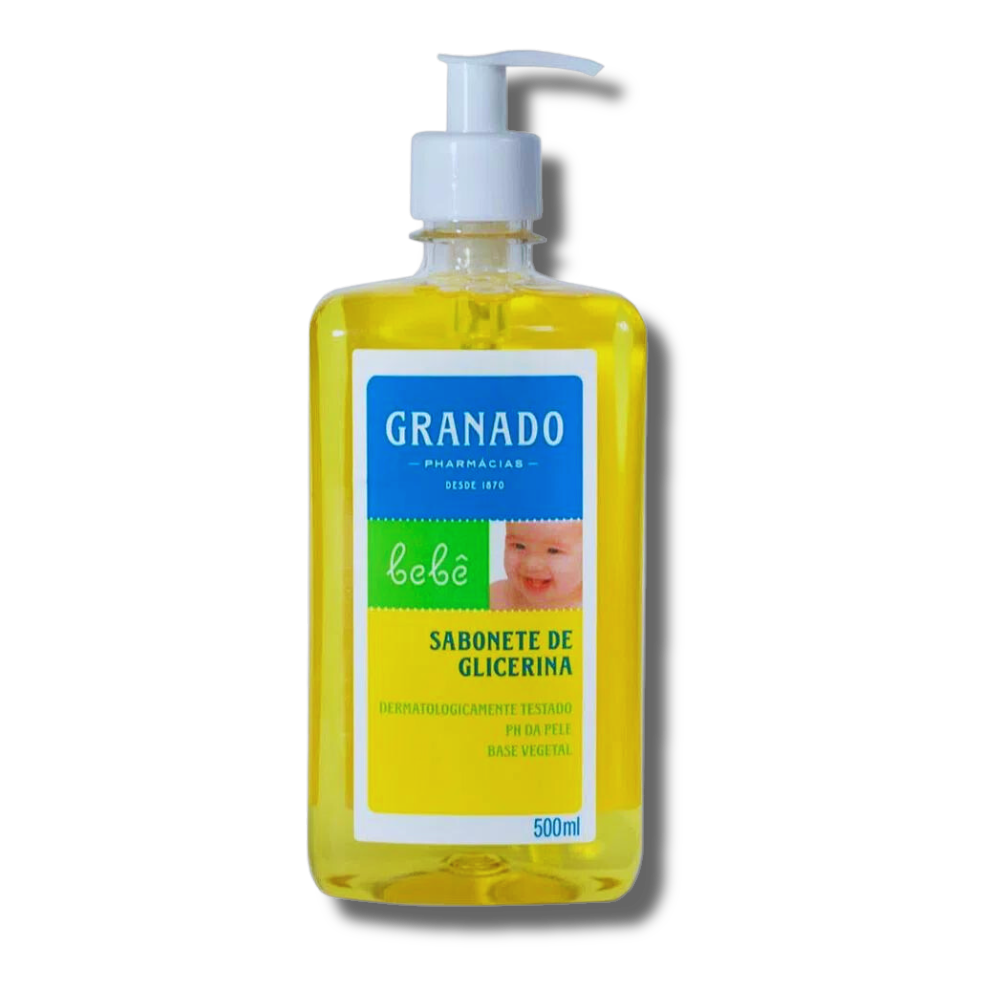 Sabonete Liquido Granado Bebê Tradicional 500ml - JN Fraldas
