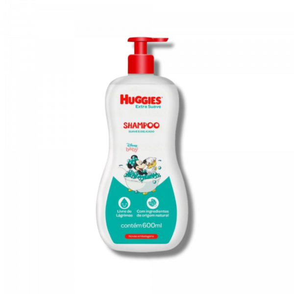 Shampoo Huggies Disney Extra Suave 600ml - JN Fraldas
