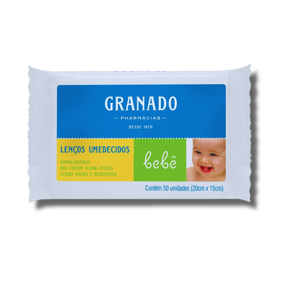 Toalhas Umedecidas Granado Tradicional Pacotes C/50 Unidades – JN Fraldas