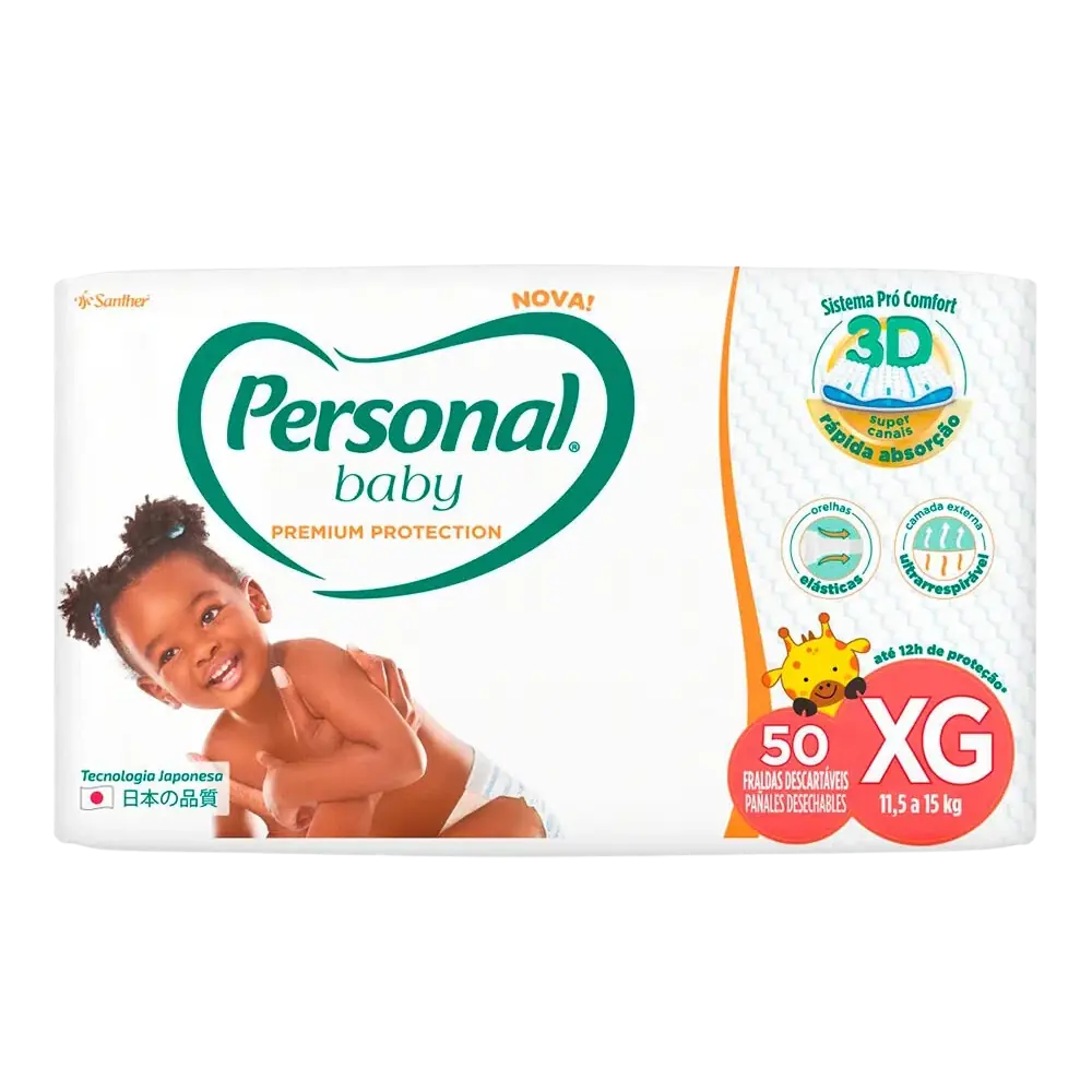 Personal Baby Premium Protection Hiper - JN Fraldas