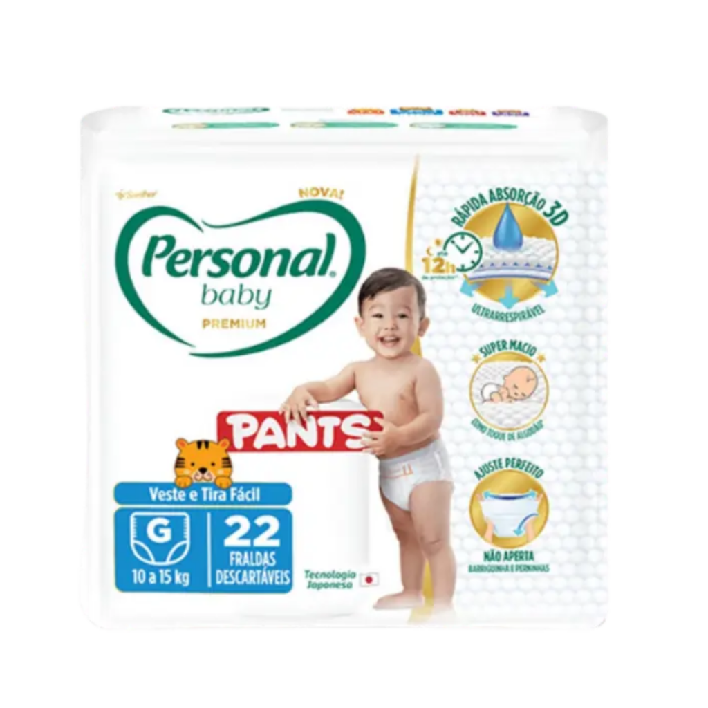 Personal Baby Premium Pants Mega – JN Fraldas