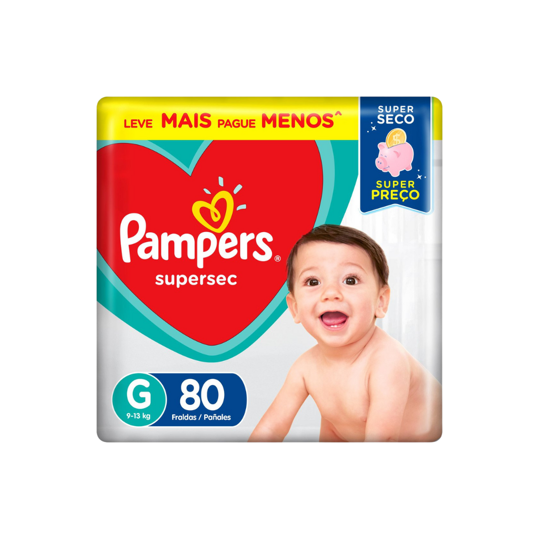 Pampers Supersec Econômica Leve Mais Pague Menos - JN Fraldas