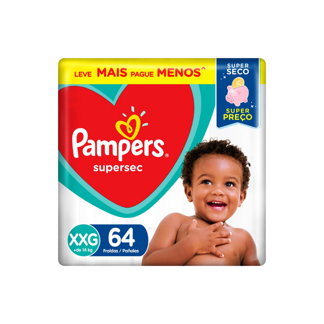 Pampers Supersec Econômica Leve Mais Pague Menos - JN Fraldas