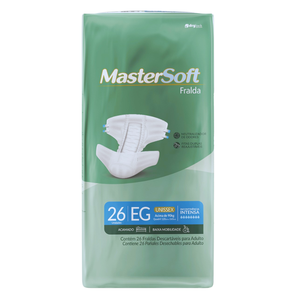 Fralda Adulto Mastersoft Econômica – JN Fraldas