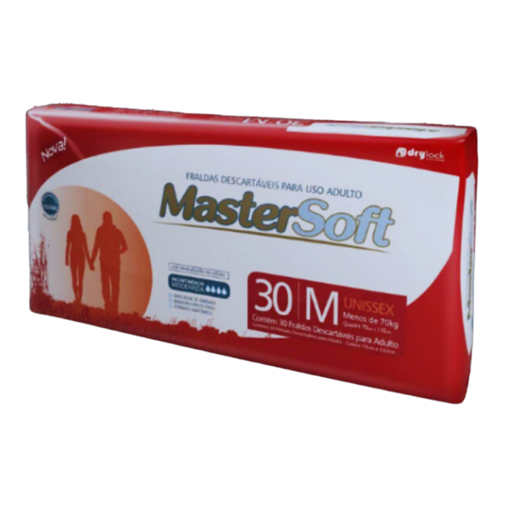Fralda Adulto Mastersoft Econômica - JN Fraldas