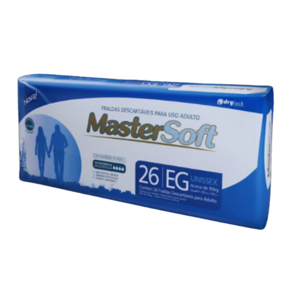 Fralda Adulto Mastersoft Econômica - JN Fraldas
